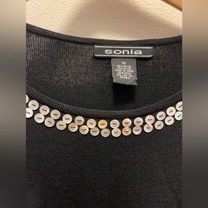 Sonia | Sweaters | Sonia Long Sleeve Scoop Neck Sweater Sz M | Poshmark